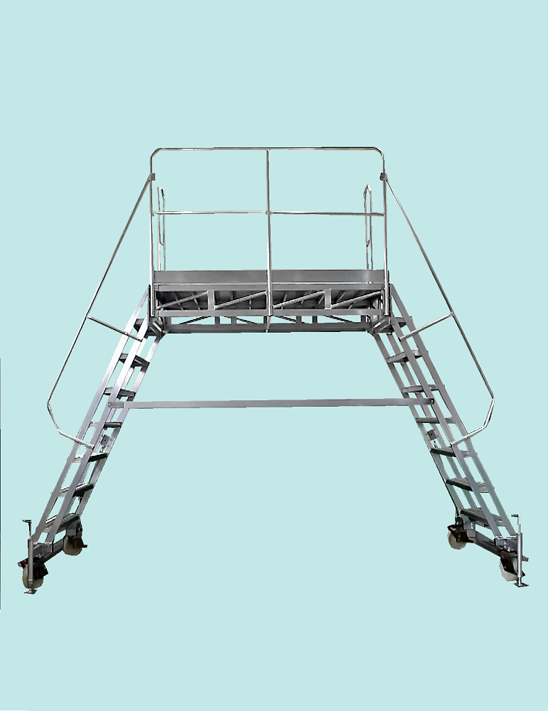 Platforma mobila cap tractor auto, aluminiu, la 65grade, Gmax = 200 kg ...