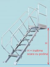 Scari aluminiu, platforme aluminiu, schele aluminiu si otel